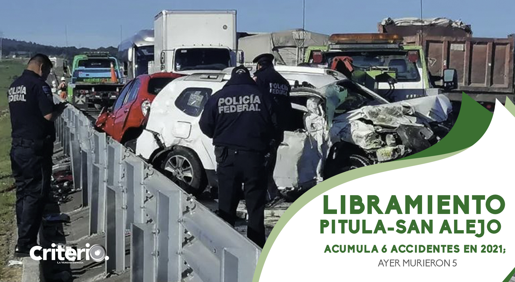 Libramiento Pitula-San Alejo acumula 6 accidentes en 2021; ayer ...