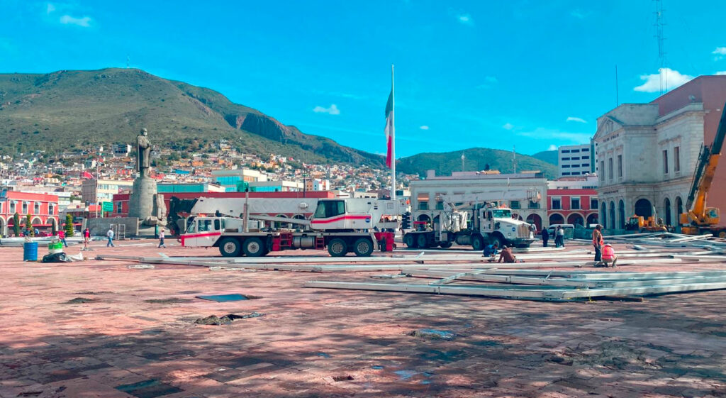 Remodelación de Plaza Juárez en Pachuca avanza sin contratiempos y ...