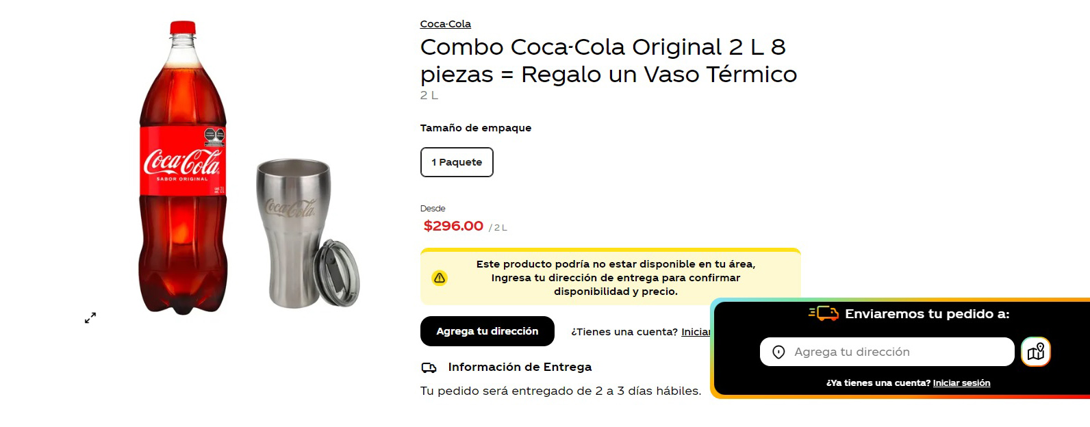 ¡Consigue el nuevo termo de Coca-Cola en México!