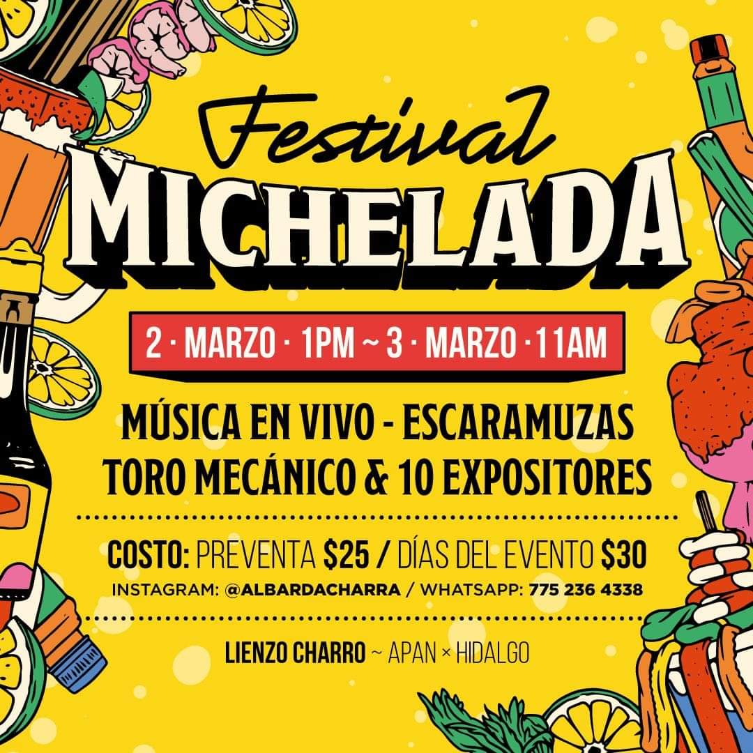 ¡Viene el Festival Michelada! fechas, lugar y todo lo que debes saber