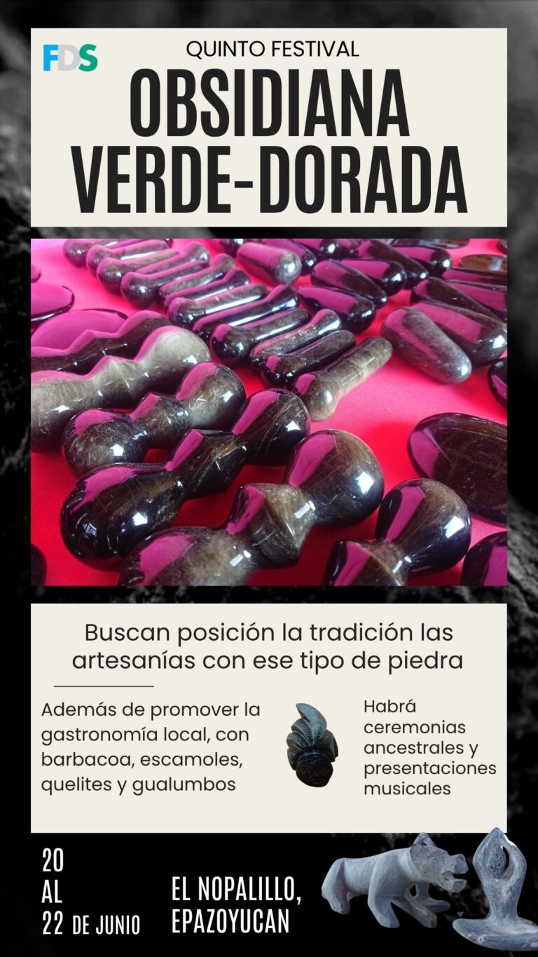 Vuelve el Festival de la Obsidiana Verde-Dorada a Epazoyucan